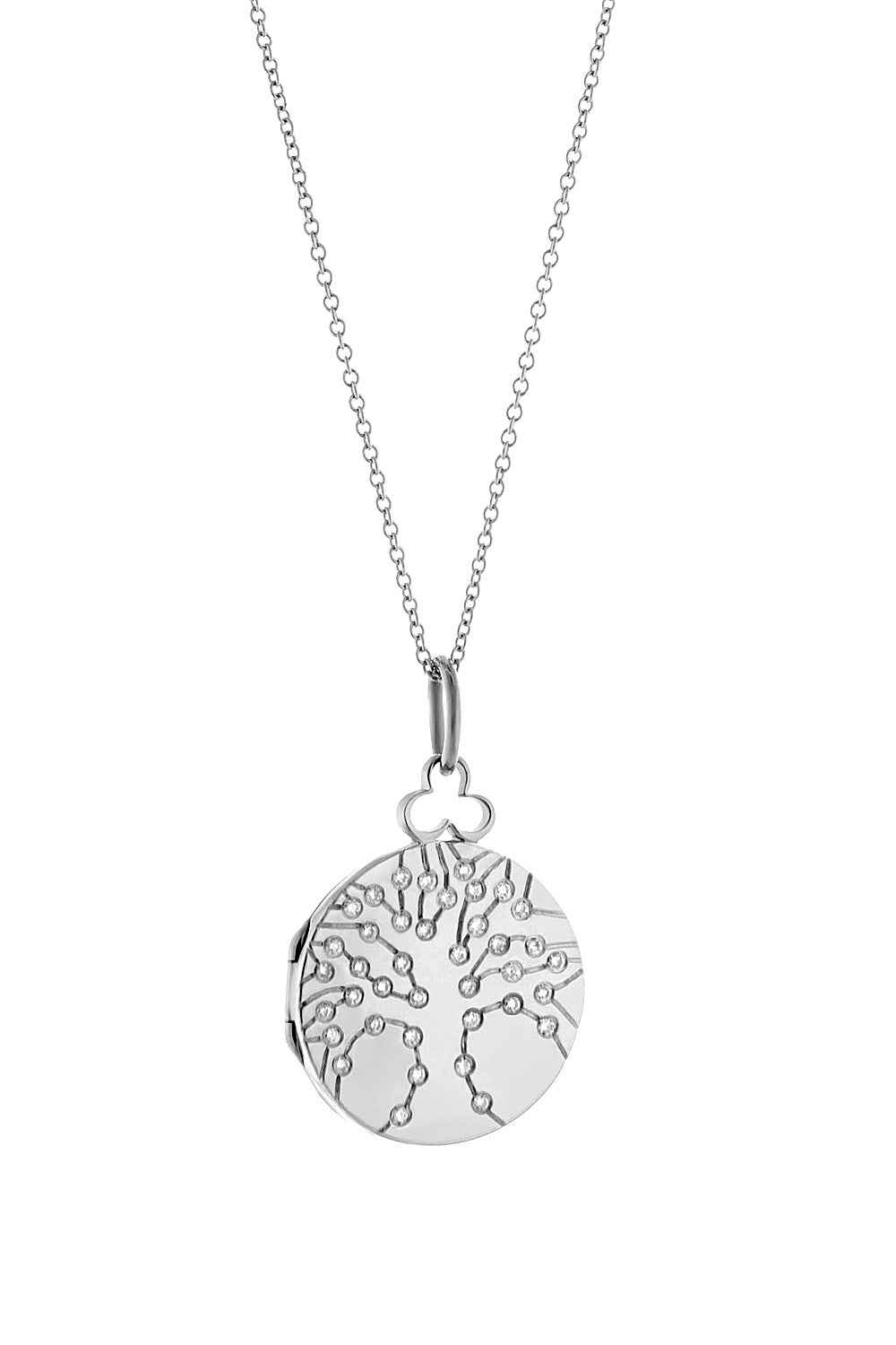 Classic 'Tree of Life' Locket Necklace in 18k Gold – Devon Woodhill ...